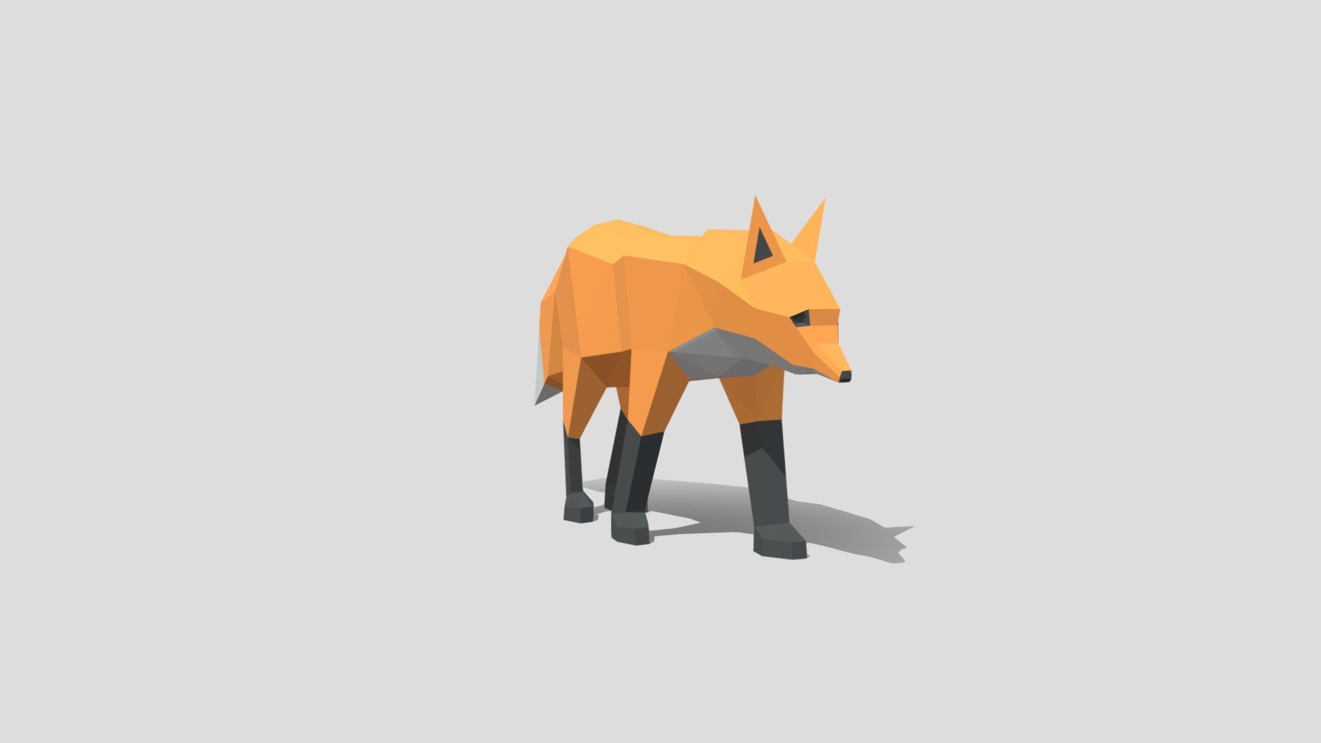 Fox - 3D model by frasho95 [52c4cff] - Sketchfab