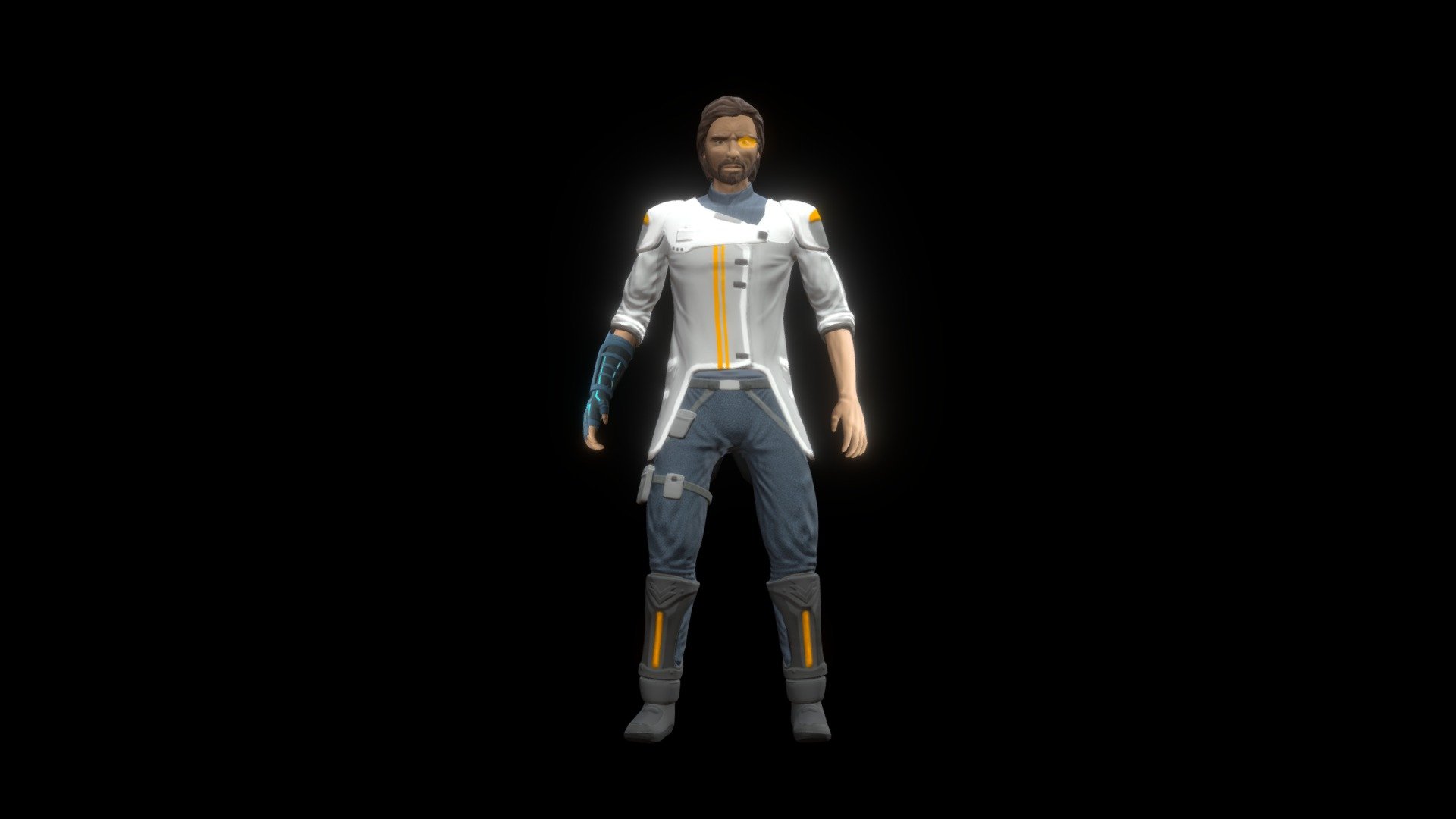 Scientist (Into the Vortex) - 3D model by Mozy Mervin (@lordmozy ...