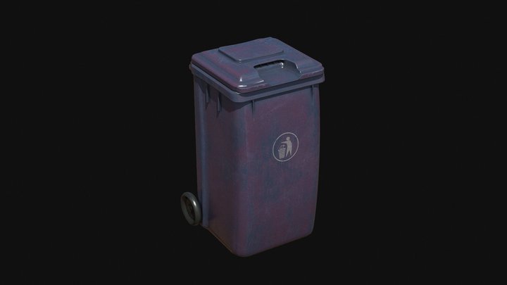 Trashcan 3D models - Sketchfab