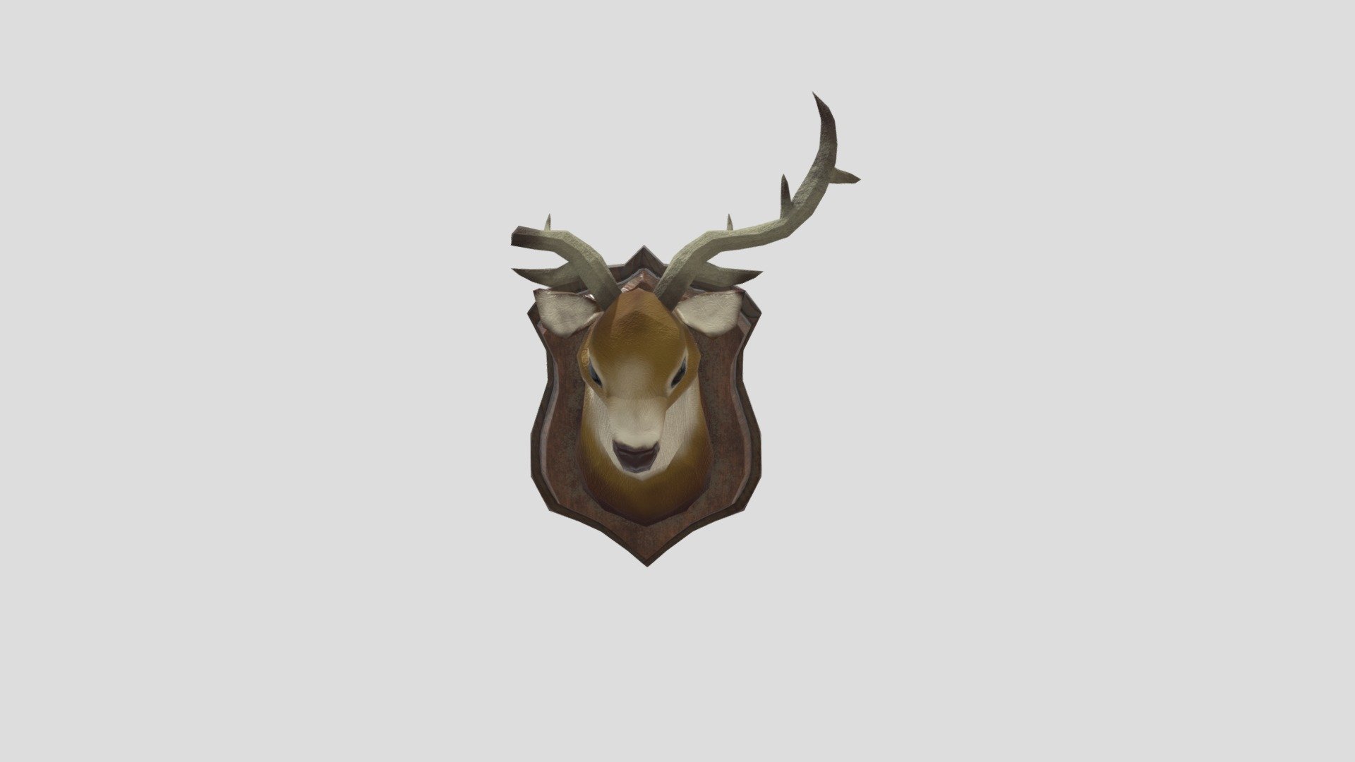 Hunters dear head - Download Free 3D model by Joombi [52c7076] - Sketchfab