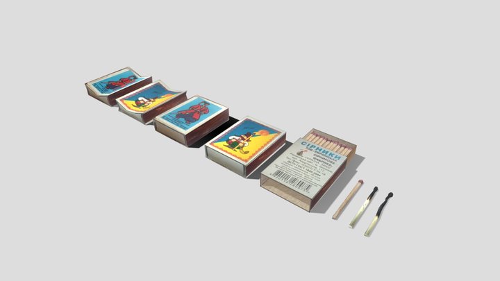 Matchbox 3D models - Sketchfab