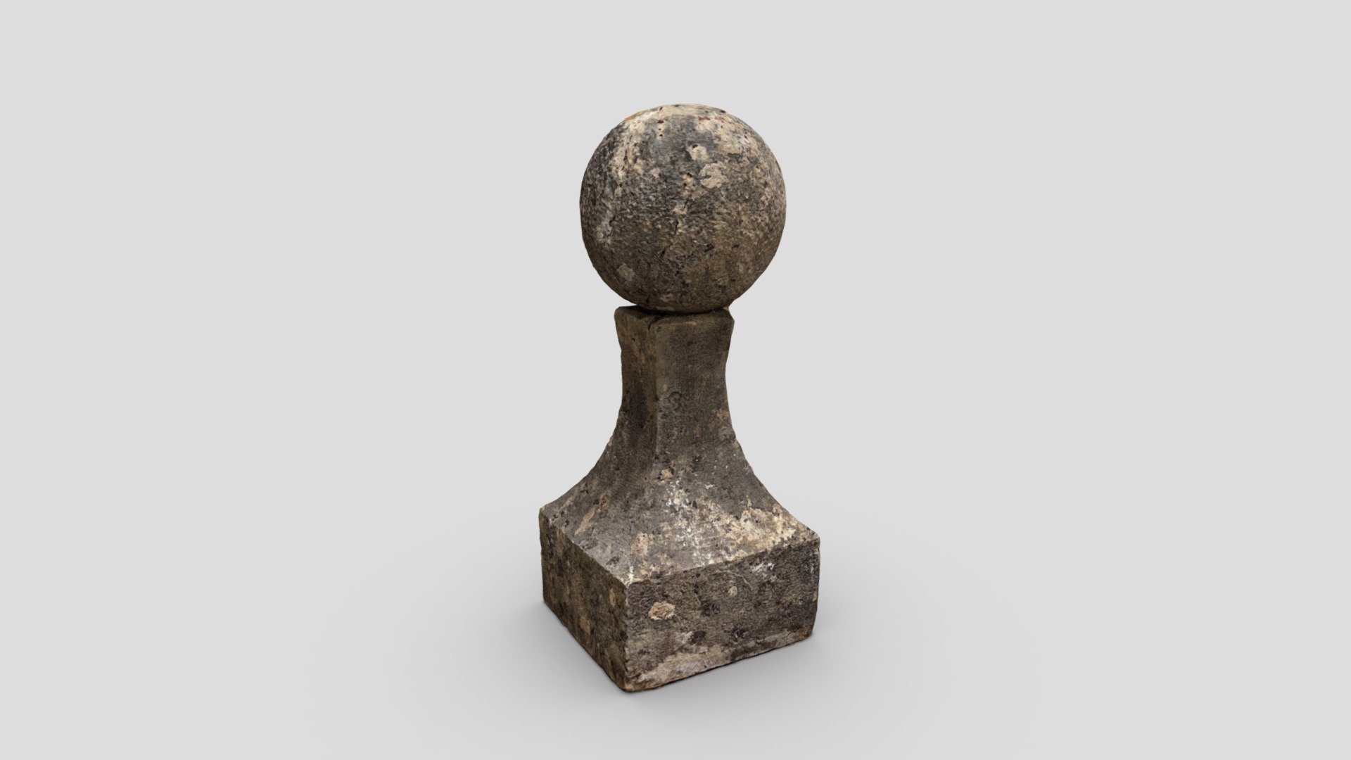 Sphere block concrete - Download Free 3D model by Nick Flatt ...