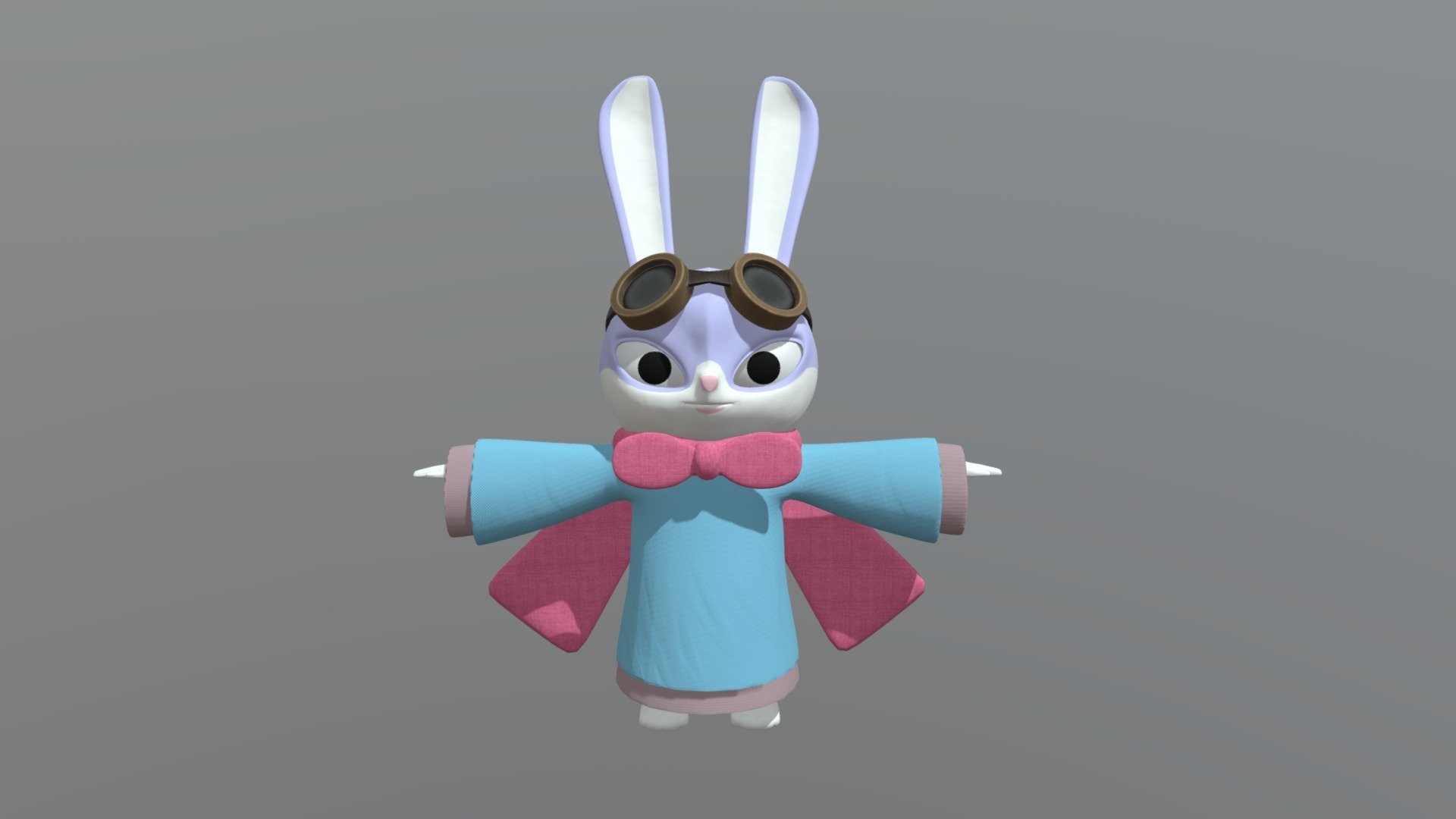 rabbit - 3D model by jacob_Nguyen [52ca3d0] - Sketchfab