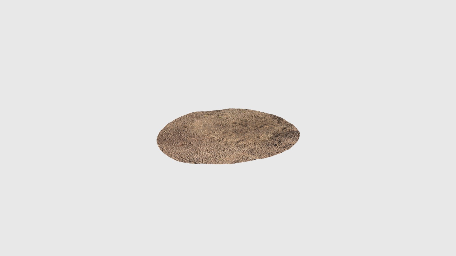 Dirt circle (w/ footprints) - Download Free 3D model by Fireball_35 ...