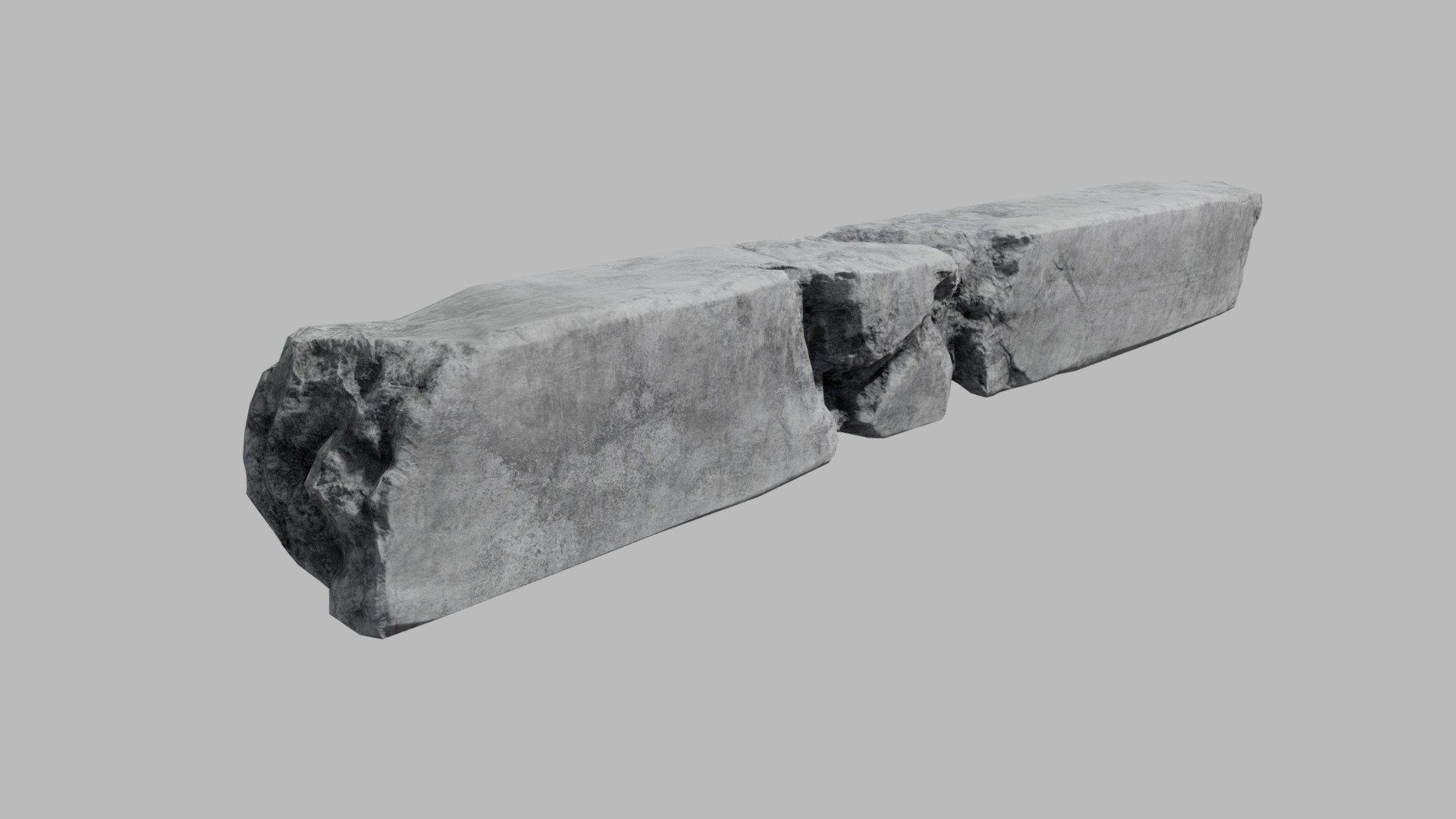 Damaged Concrete Column 04 - 3D model by Cheboksary [52cb4a4] - Sketchfab