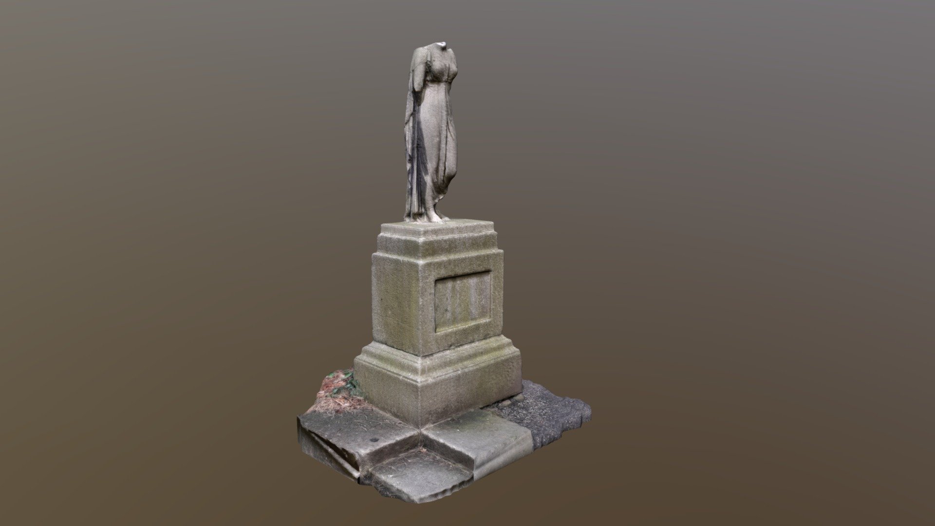 Statue - 3D model by Redline Studios (@redlinestudios) [52cceb4 ...