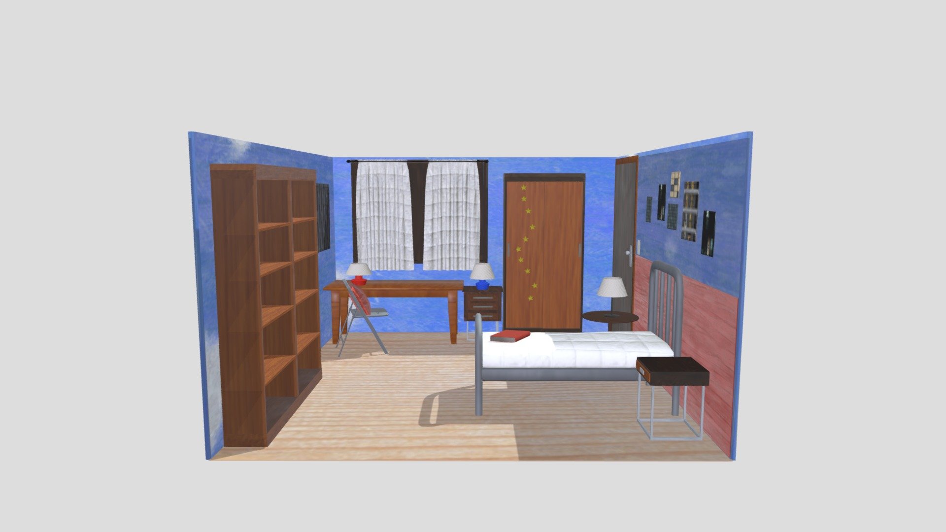 Quarto 3D - 3D model by showdi [52ce035] - Sketchfab