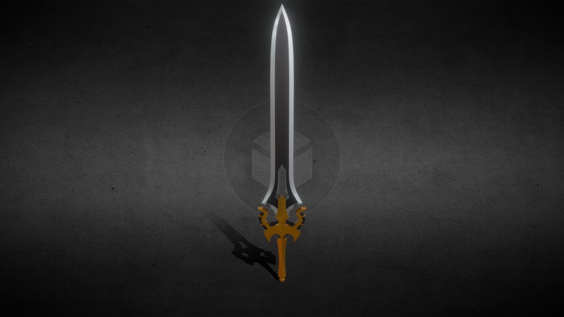 Cursed Sword Gram Kyouya Mitsurugi - Konosuba - 3D model by DarksonZero ...