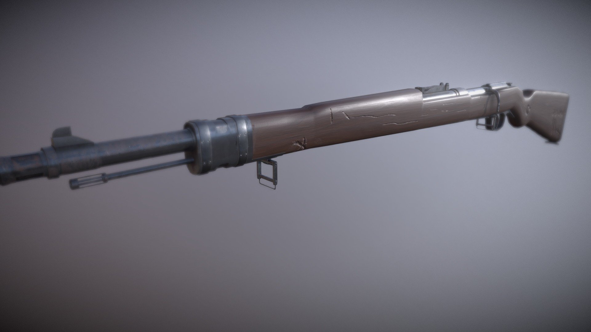 WW1 Rifle - Der Karabiner 98 - 3D model by MarcusB (@MarcusB123 ...