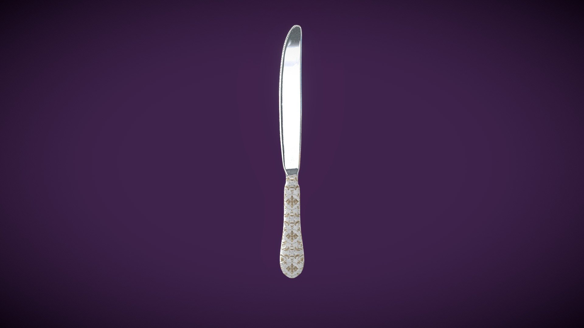 Royal Knife - Download Free 3D model by giahanphan [52ce5bd] - Sketchfab