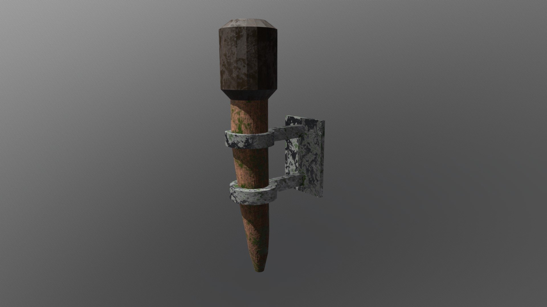 Torch (without light) - 3D model by Víctor Plaza (@vplazalopez ...