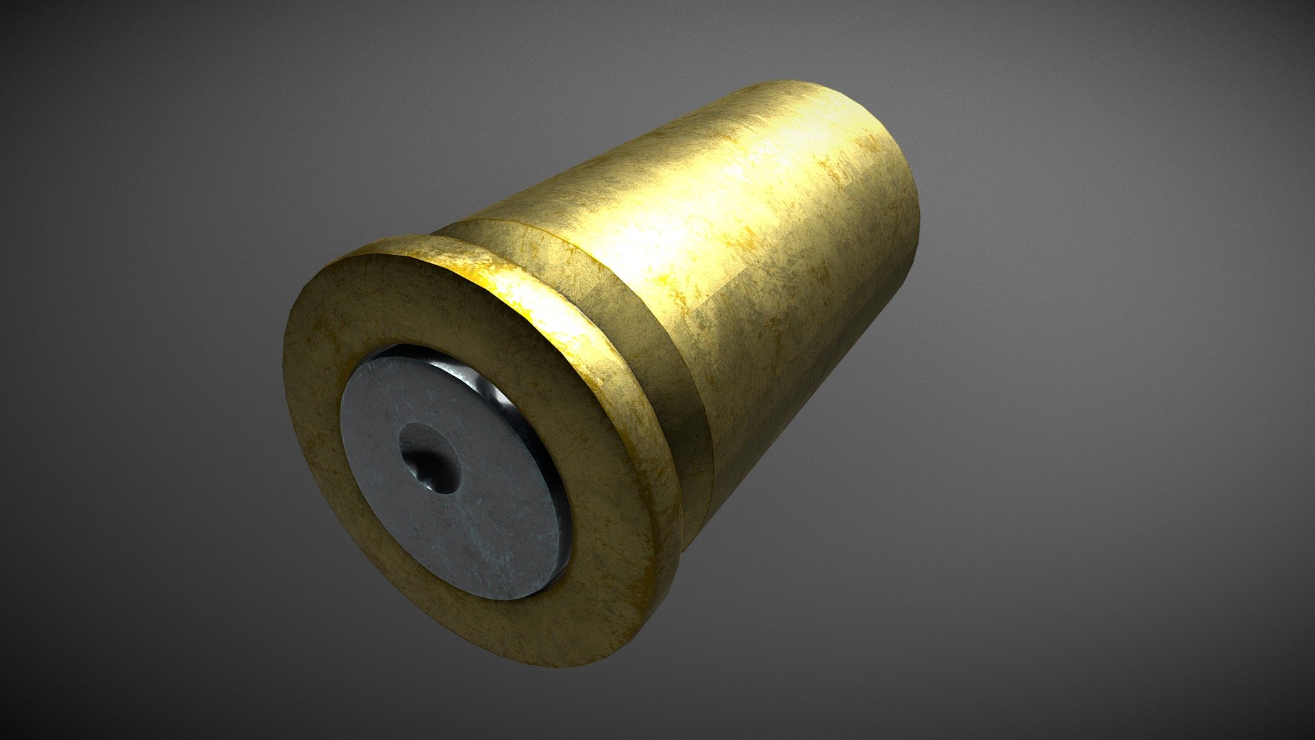 Worn Bullet Casing - 3D model by Jahv [52cf435] - Sketchfab