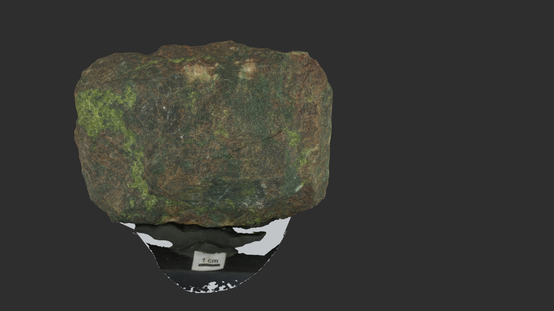 Granat-Pyroxen-Skarn mit Epidotschnüre - 3D model by Uni Freiburg ...