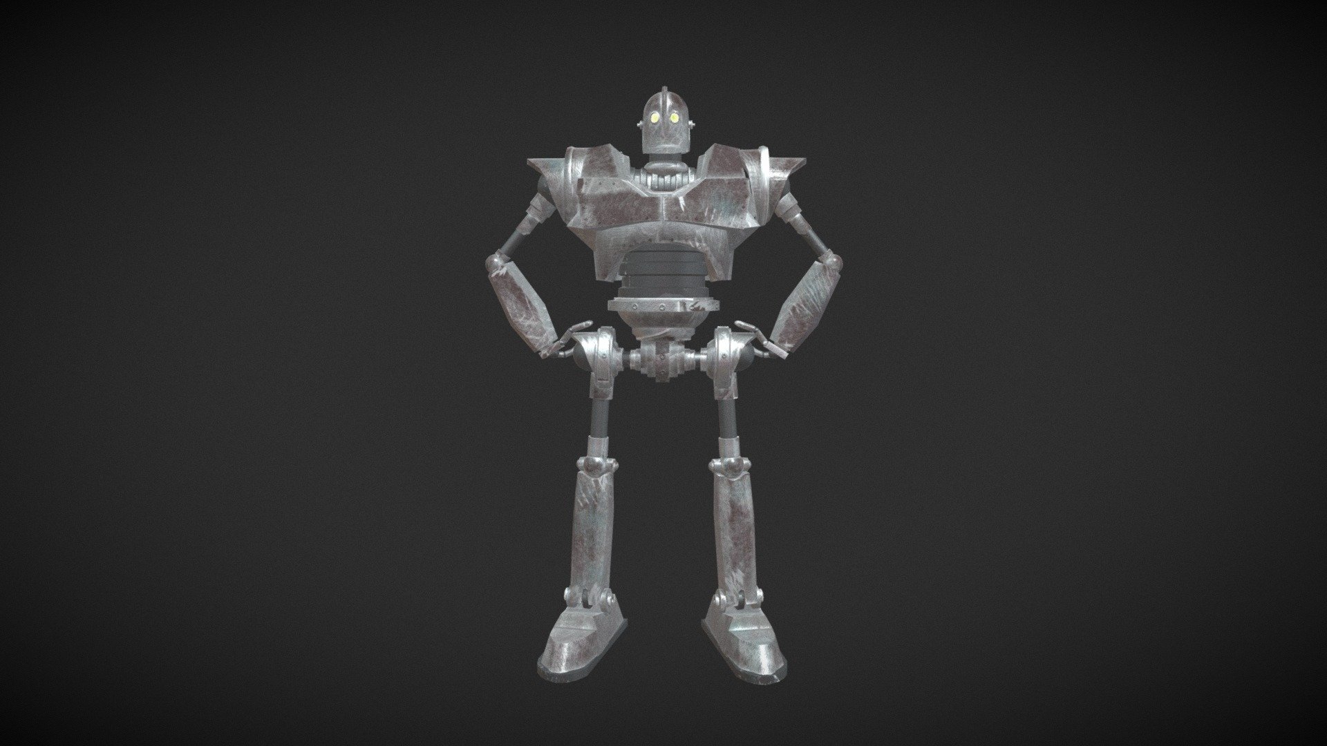 Beat Up Iron Giant Final - Download Free 3D model by kaleah [52d0b83 ...