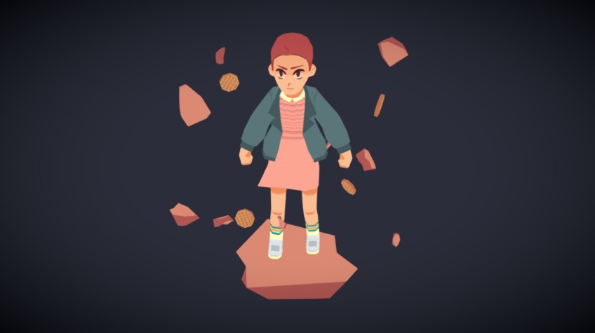 Stranger Things: Eleven - 3D model by Priichu [52d0e5c] - Sketchfab