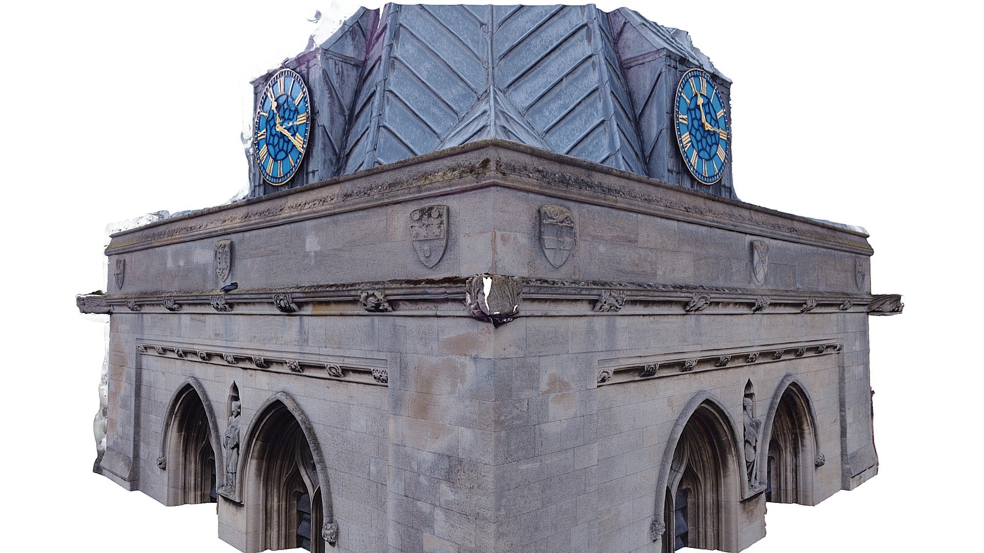 Clock Tower Upper North And West Faces - 3D model by Rochester ...