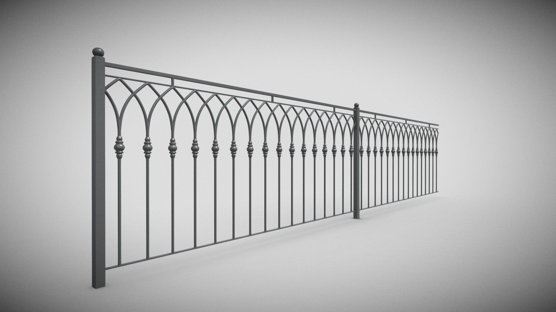 wrought iron design 3D model - 3D model by nvere [52d2eea] - Sketchfab
