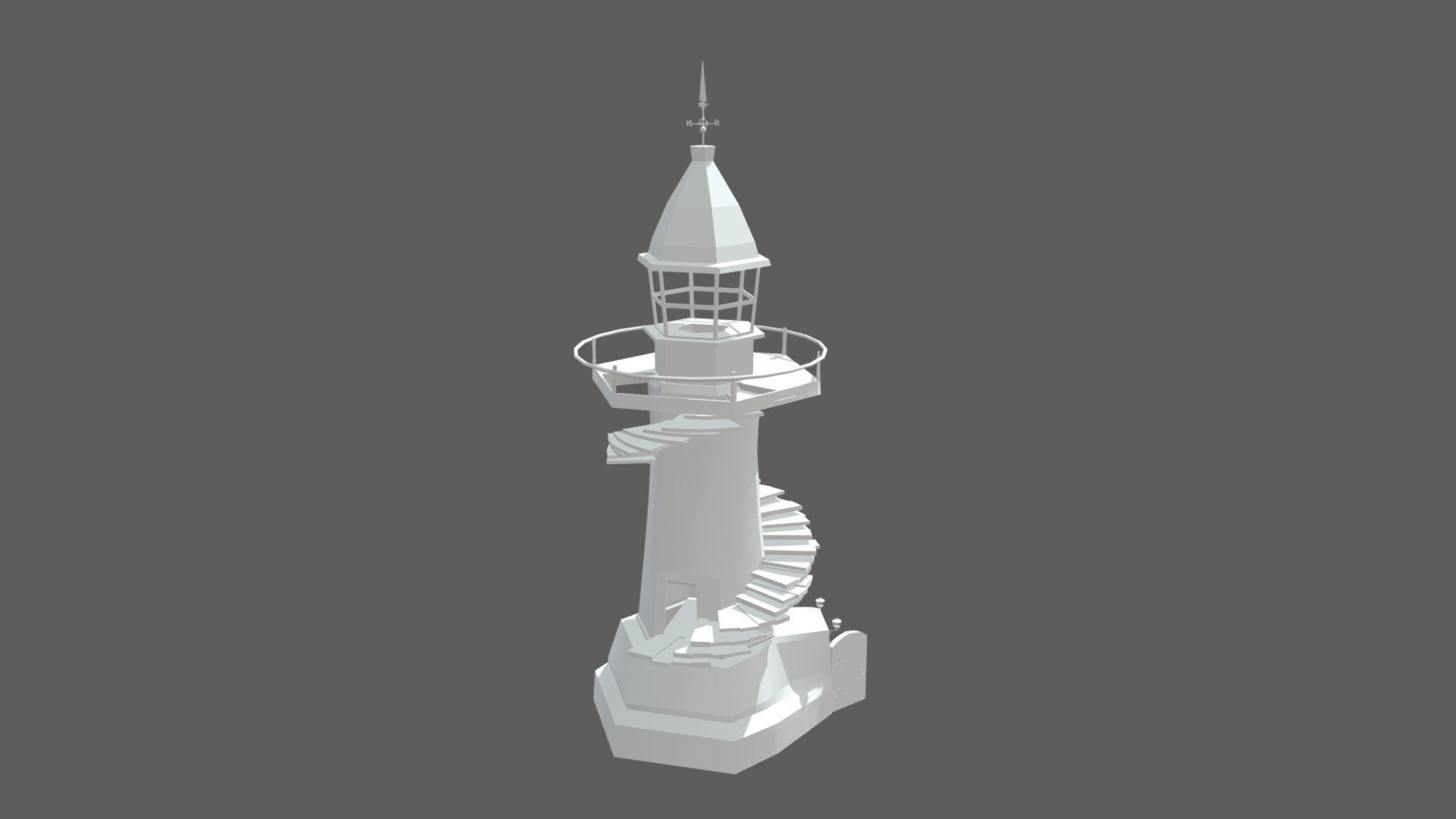Lighthouse - 3D model by Xetrovia [52d331d] - Sketchfab