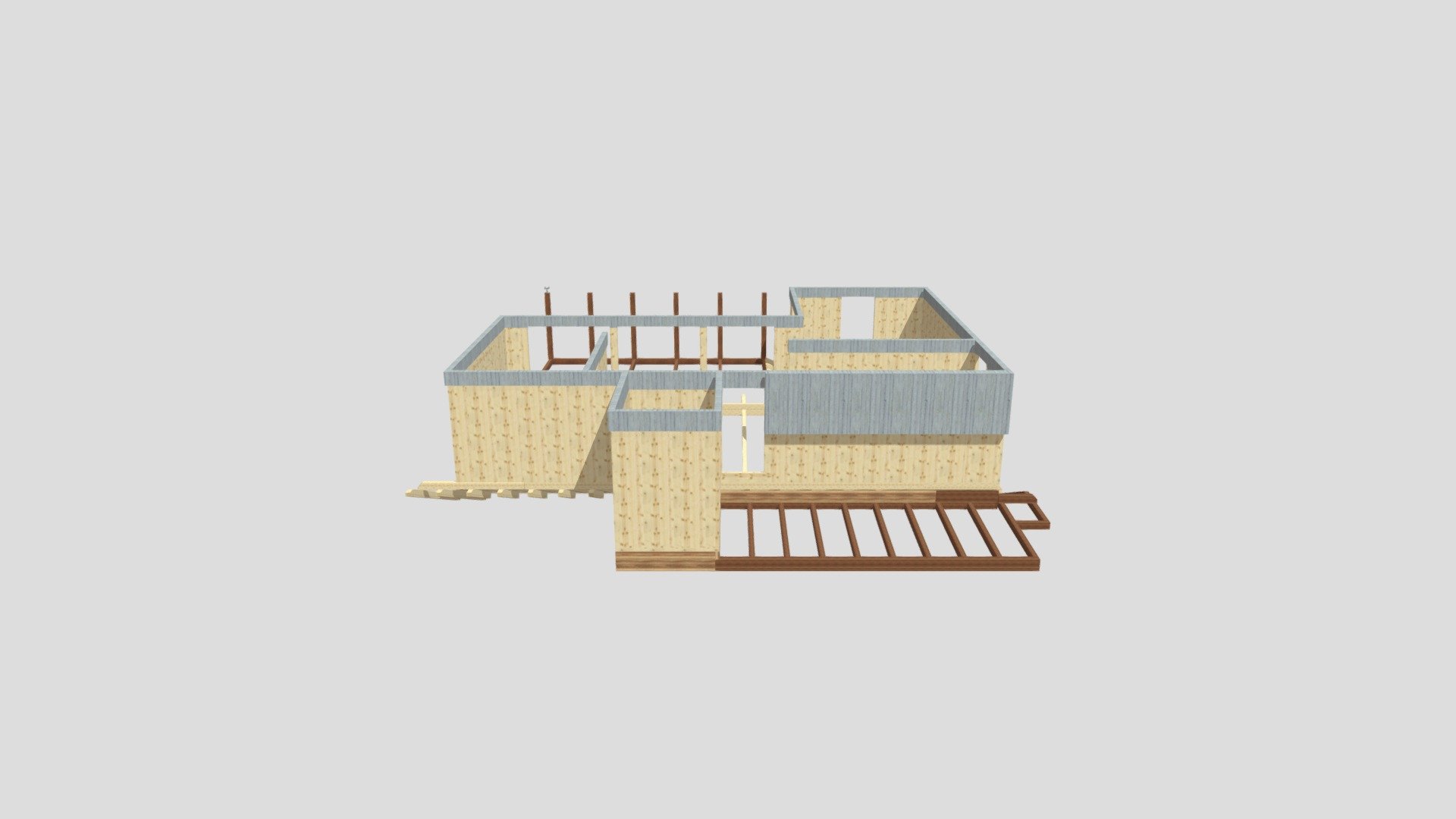 Villa of XLam - 3D model by XLam_Architectures [52d3840] - Sketchfab