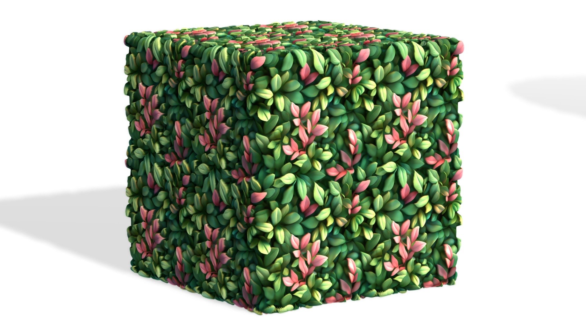 Stylized Foliage Seamless Texture - Buy Royalty Free 3D model by ...
