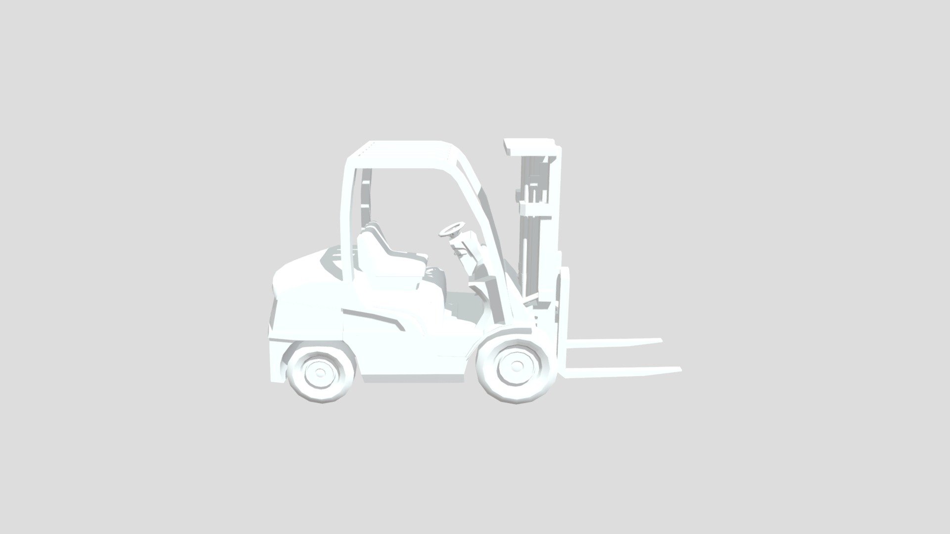 Forklift - 3D model by hunhow (@_hunhow) [52d41d1] - Sketchfab