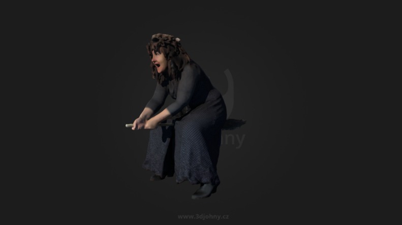 Witch - 3D model by 3djohny [52d460c] - Sketchfab