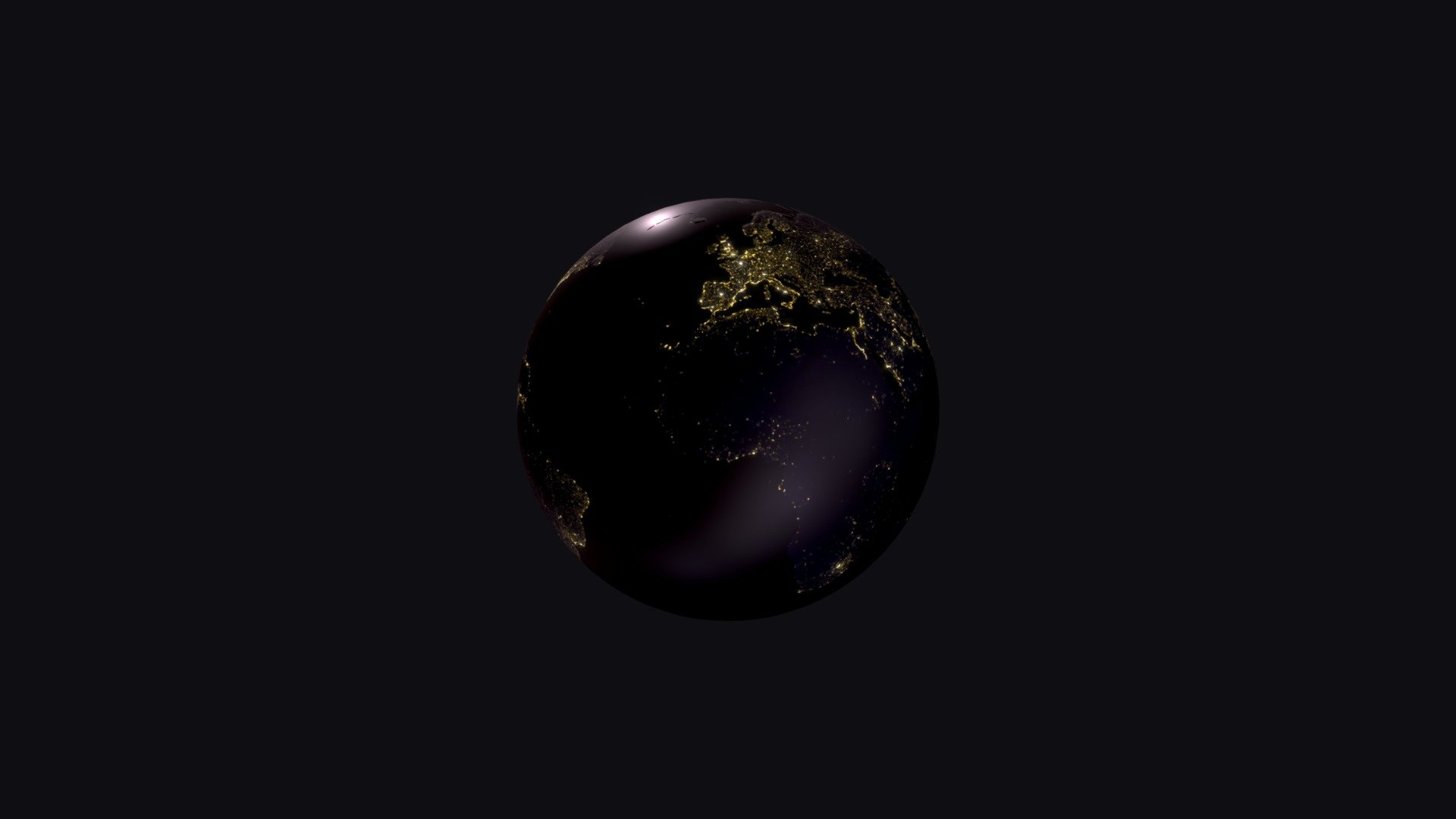 Night Earth - 3D model by Jade Dalloul (@jade2293) [52d4828] - Sketchfab