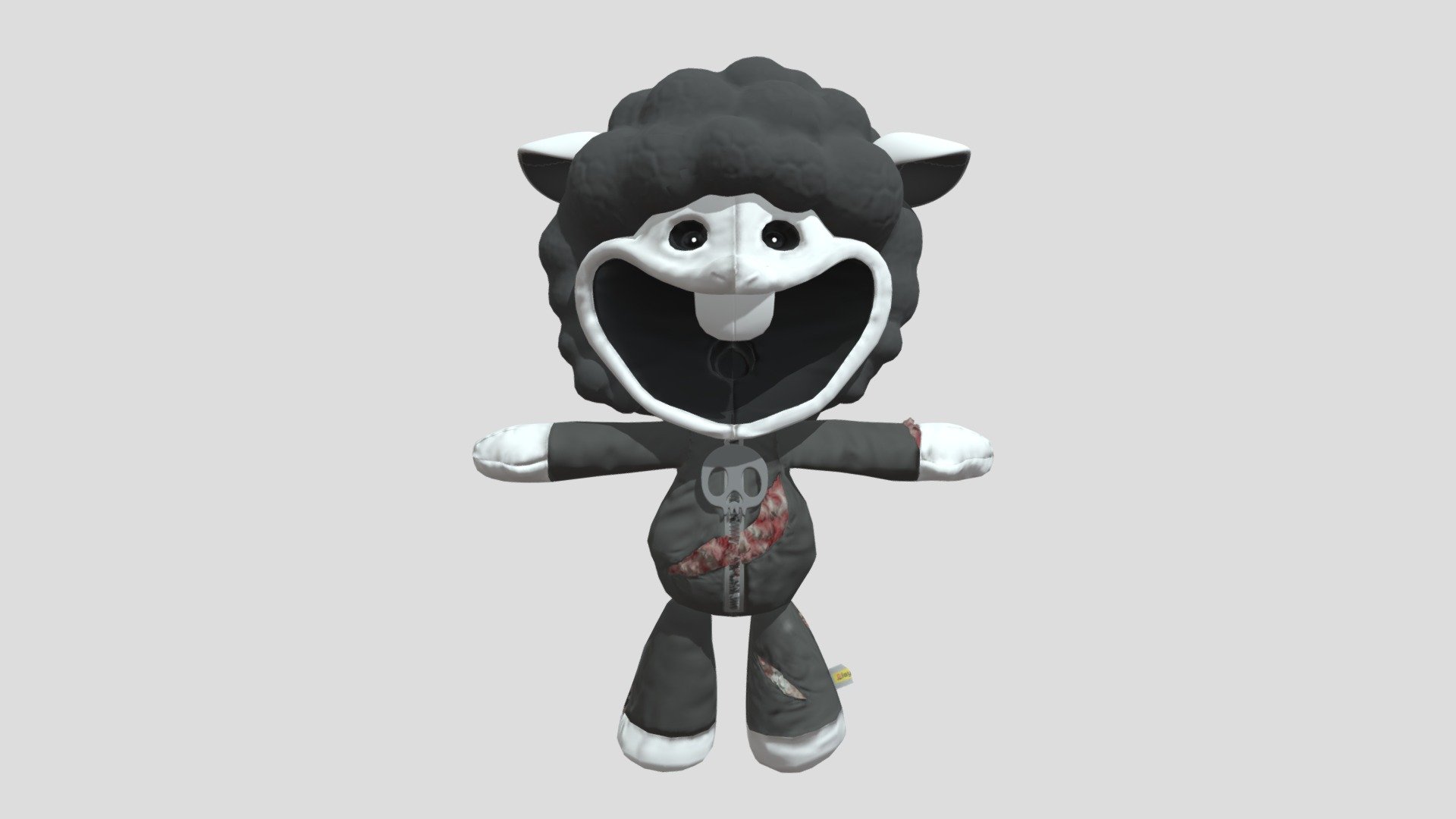 BABA CHOPS - Poppy playtime 4 (rigged) - 3D model by kuroikarasun ...