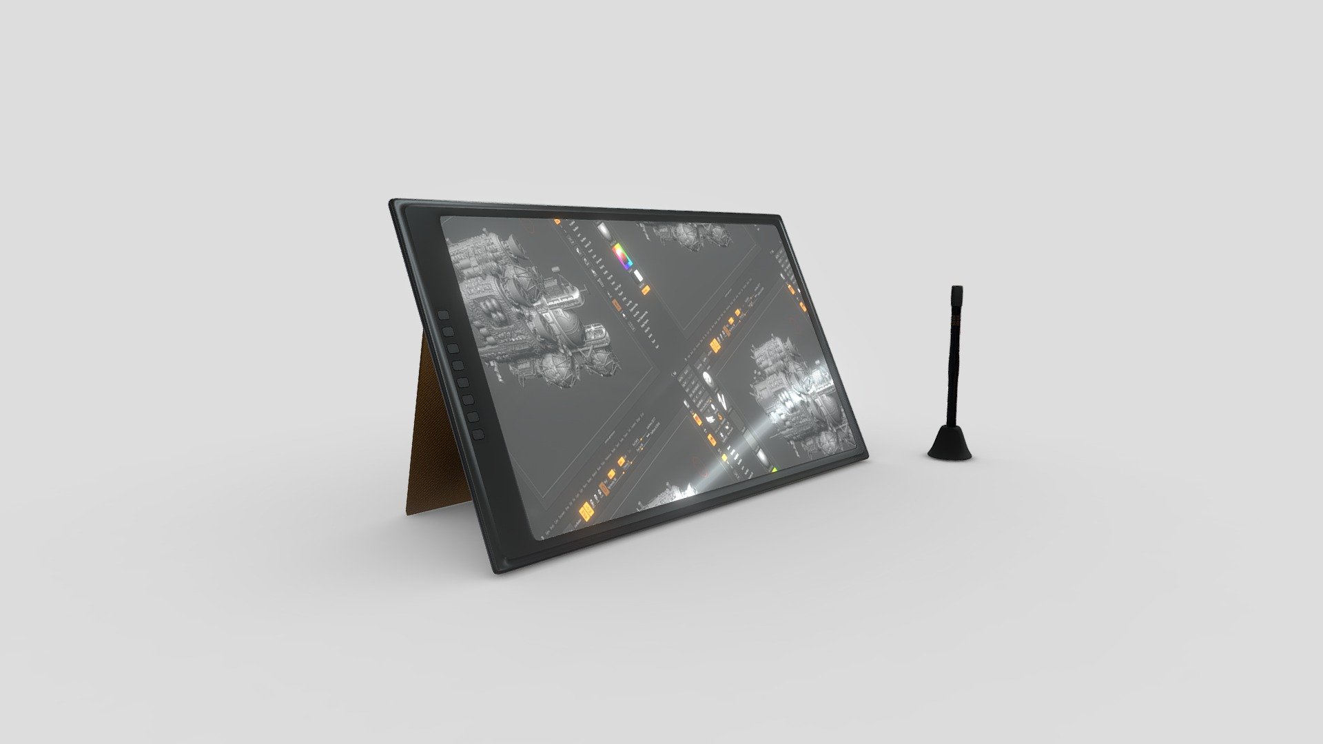 Drawing_Tablet - 3D model by frankie ng (@frankien.ng) [52d6905 ...