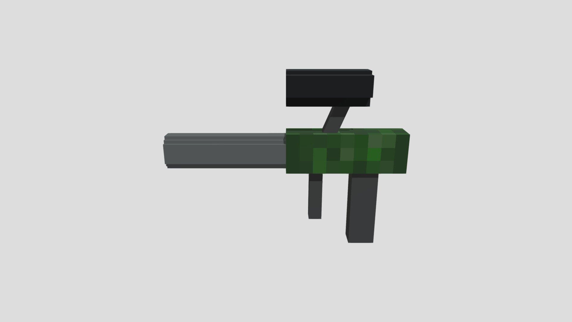 FLAMING GUN OF DEATH - 3D model by Electric_Wolfie [52d7007] - Sketchfab