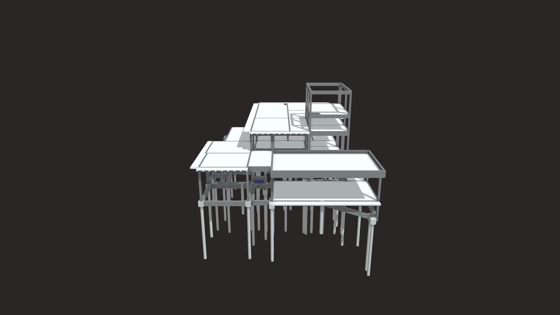 3D TORRES - 3D model by CESAR MAYER (@cesarmayer) [52d8cab] - Sketchfab