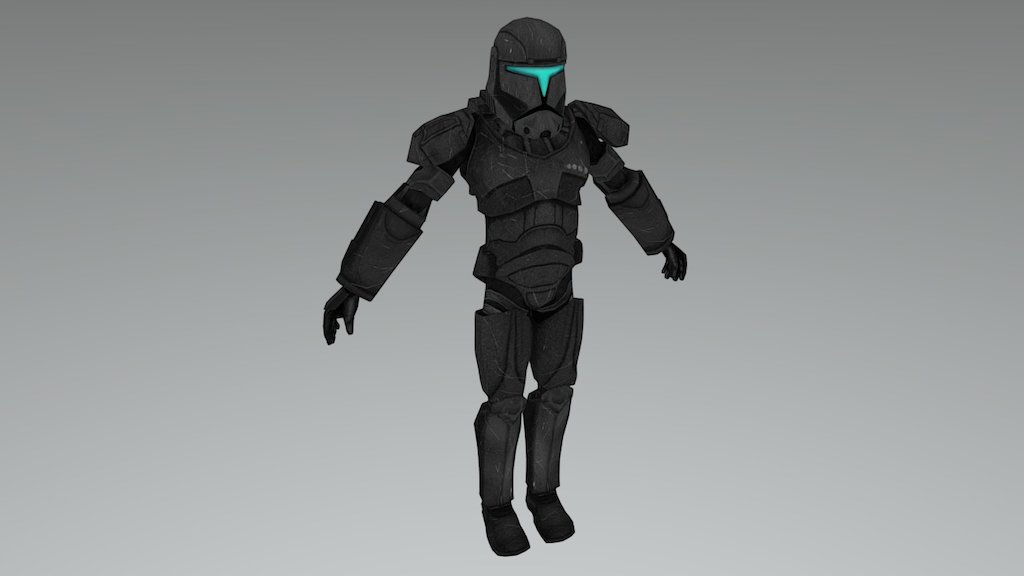 Star Wars - Omega Squad - Niner - 3D model by reizer [52d9fd5] - Sketchfab