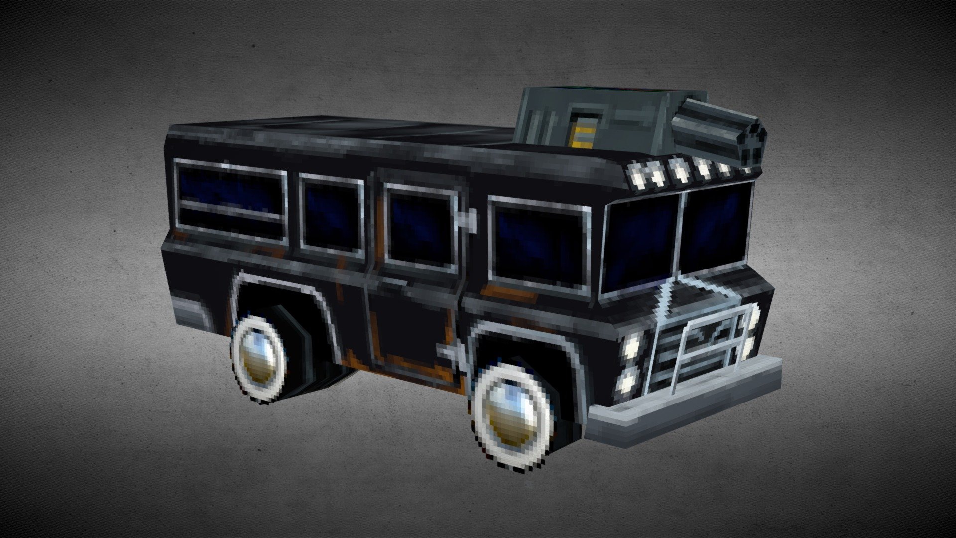 Low Poly Battle RV - Download Free 3D model by Jorma Rysky (@Rysky ...