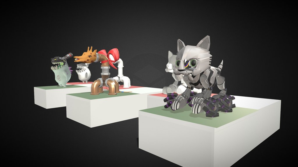 Cute - A 3D model collection by steampunkchris - Sketchfab