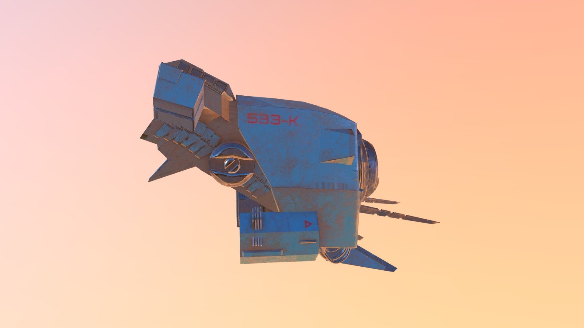 533-k Bot - 3D model by henrikstromme (@henrikstromm) [52dd765] - Sketchfab