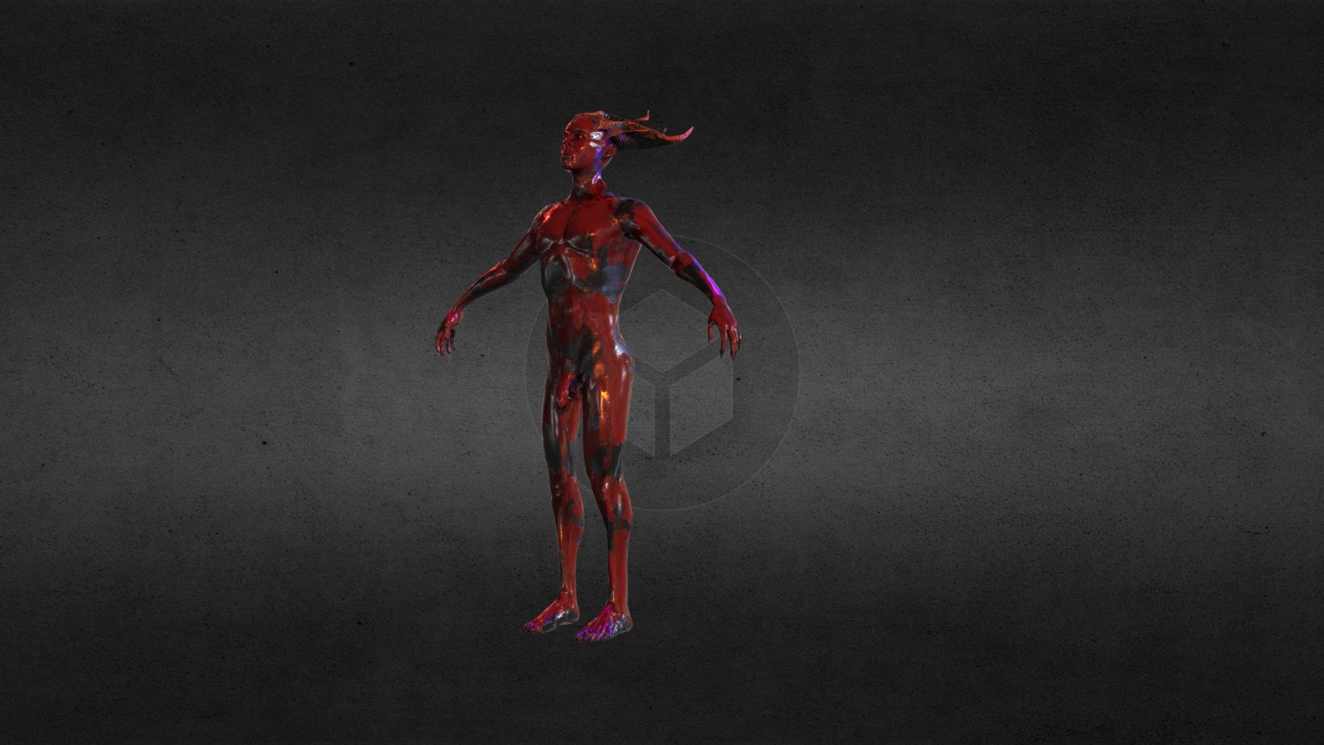 Demon_Male - 3D model by Giizhig [52ddee8] - Sketchfab