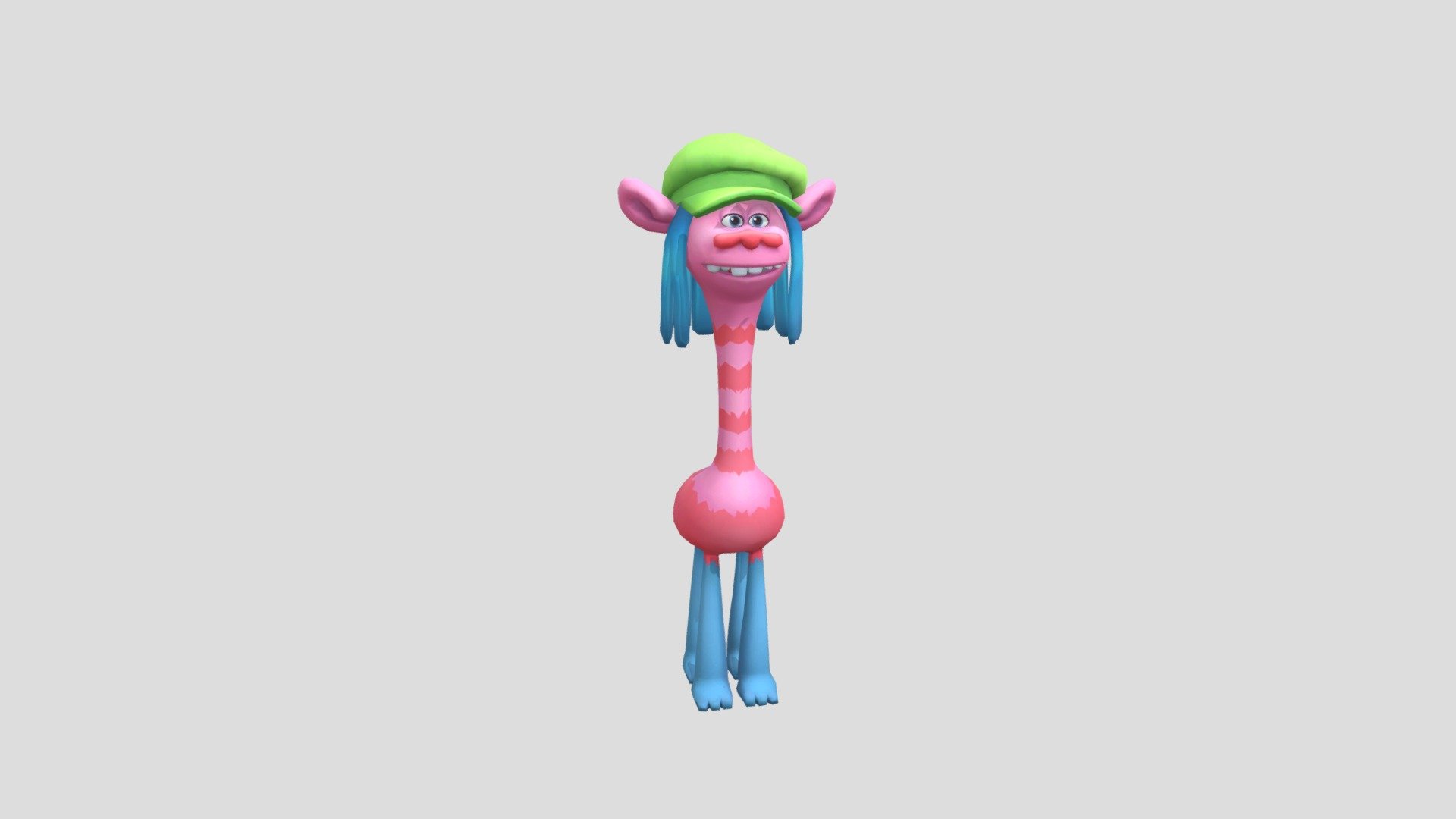 Cooper (Trolls Pop) - Download Free 3D model by Samgy [52de4d5] - Sketchfab