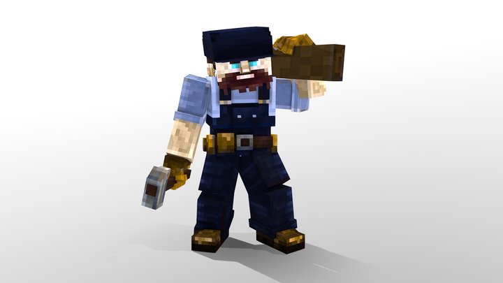 Woodcutter 3D models - Sketchfab