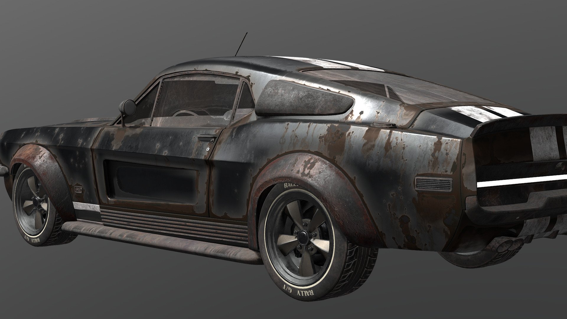 Classic Vehicle 01 - Game Ready Car - 3D model by Ali (@Ali_Asadinejad ...