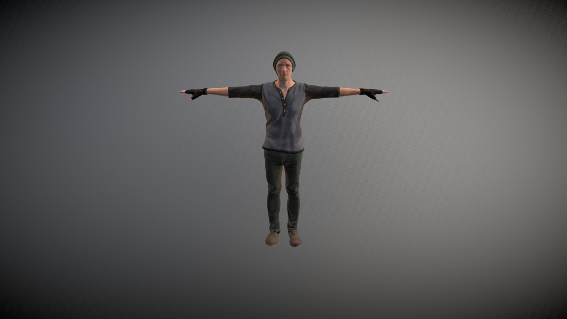 PBR Male Survivor - 3D model by Devart (@devart_16) [52e273b] - Sketchfab