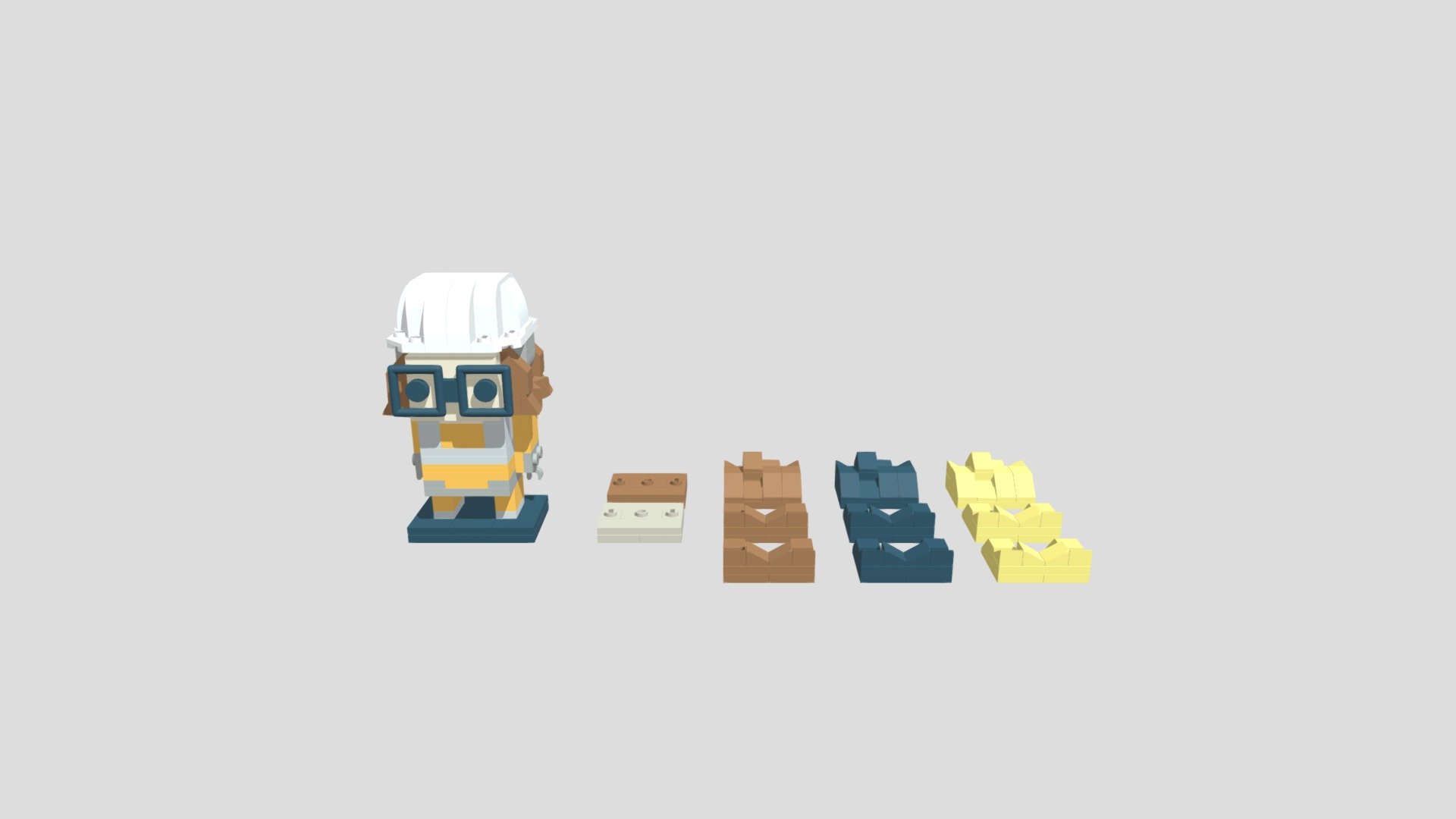 eiffage_character_v0.9 - 3D model by asteio [52e4d0c] - Sketchfab