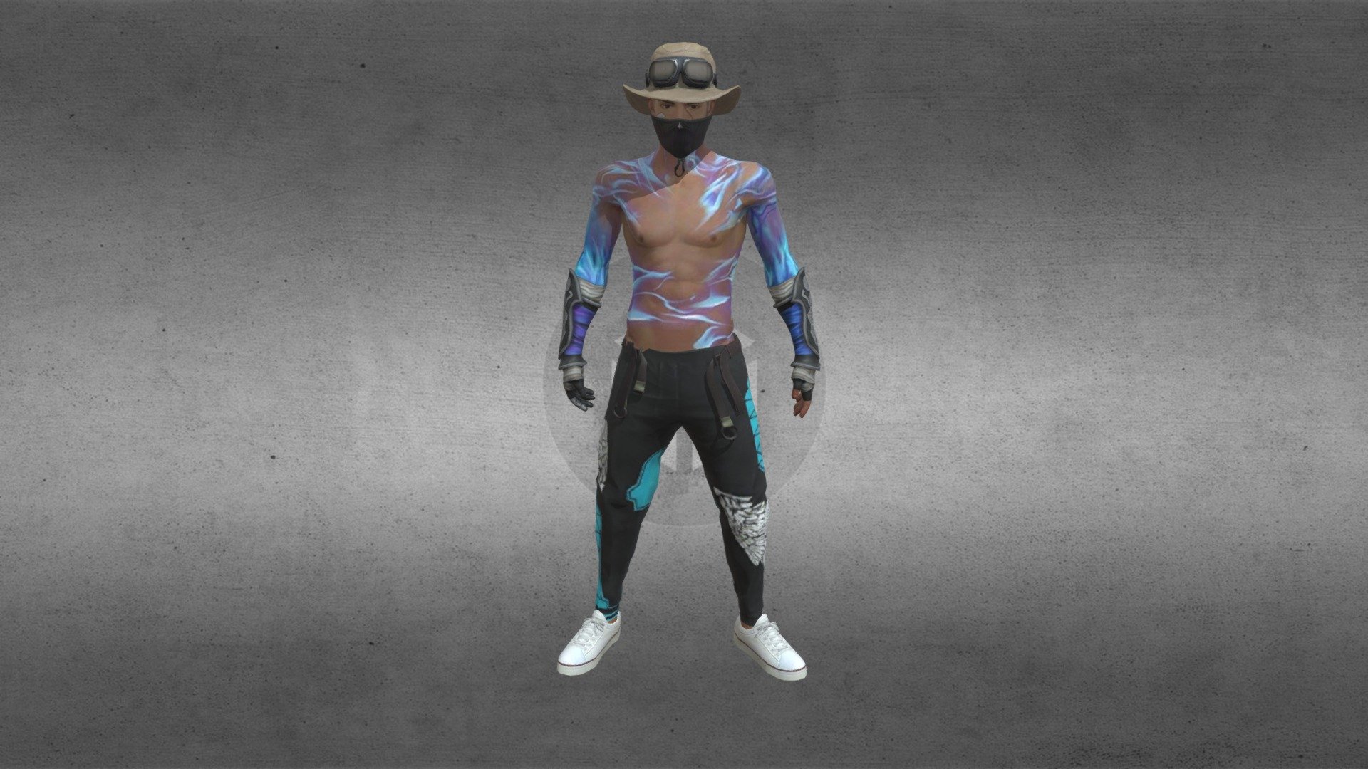 freefire unstoppable 3d model - Download Free 3D model by PACE GAMING ...