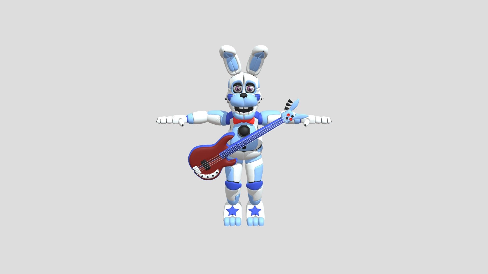 Funtime Bonnie - Download Free 3D model by ET1theisen [52e519e] - Sketchfab