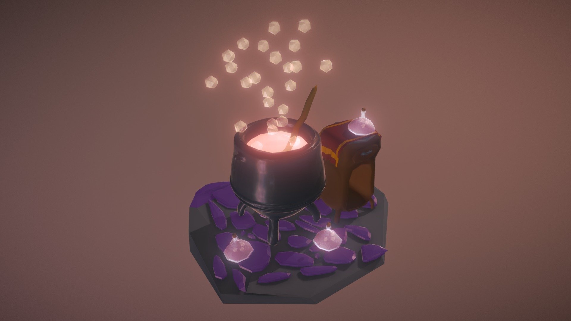 witch boiler - 3D model by Casco (@Tangue) [52e6ca0] - Sketchfab