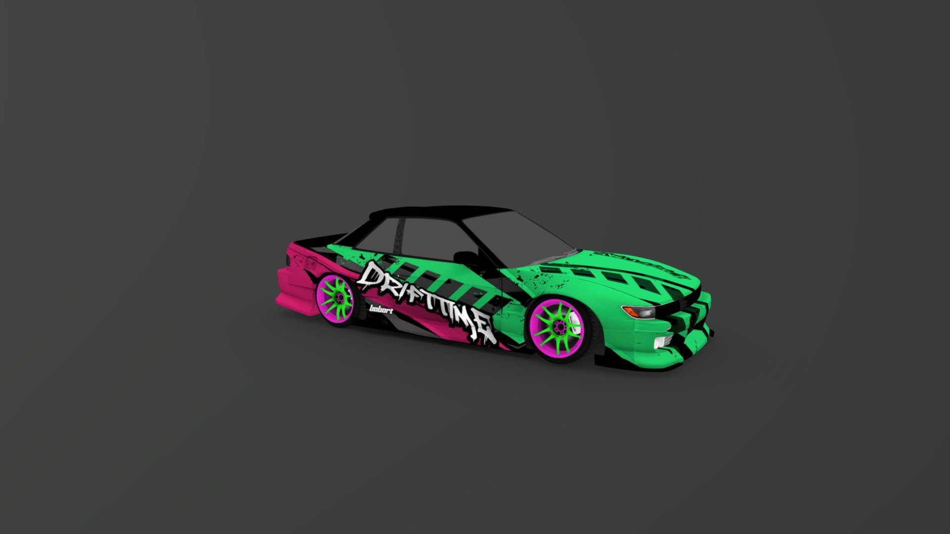 Nissan S13 drift - 3D model by jesusdecarvalhocosme [52e7a78] - Sketchfab