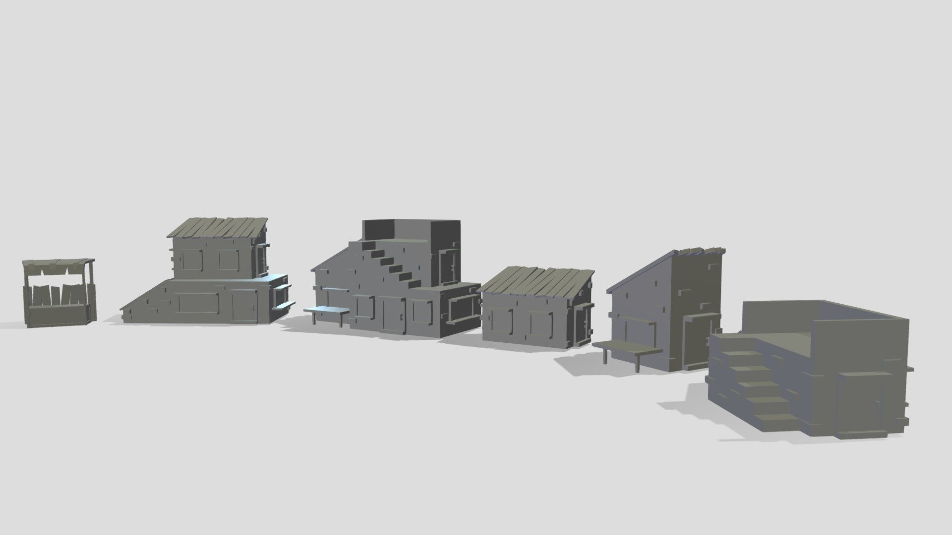3D_Greek_Assets_House_fbx - Download Free 3D model by SenpaiKhan ...