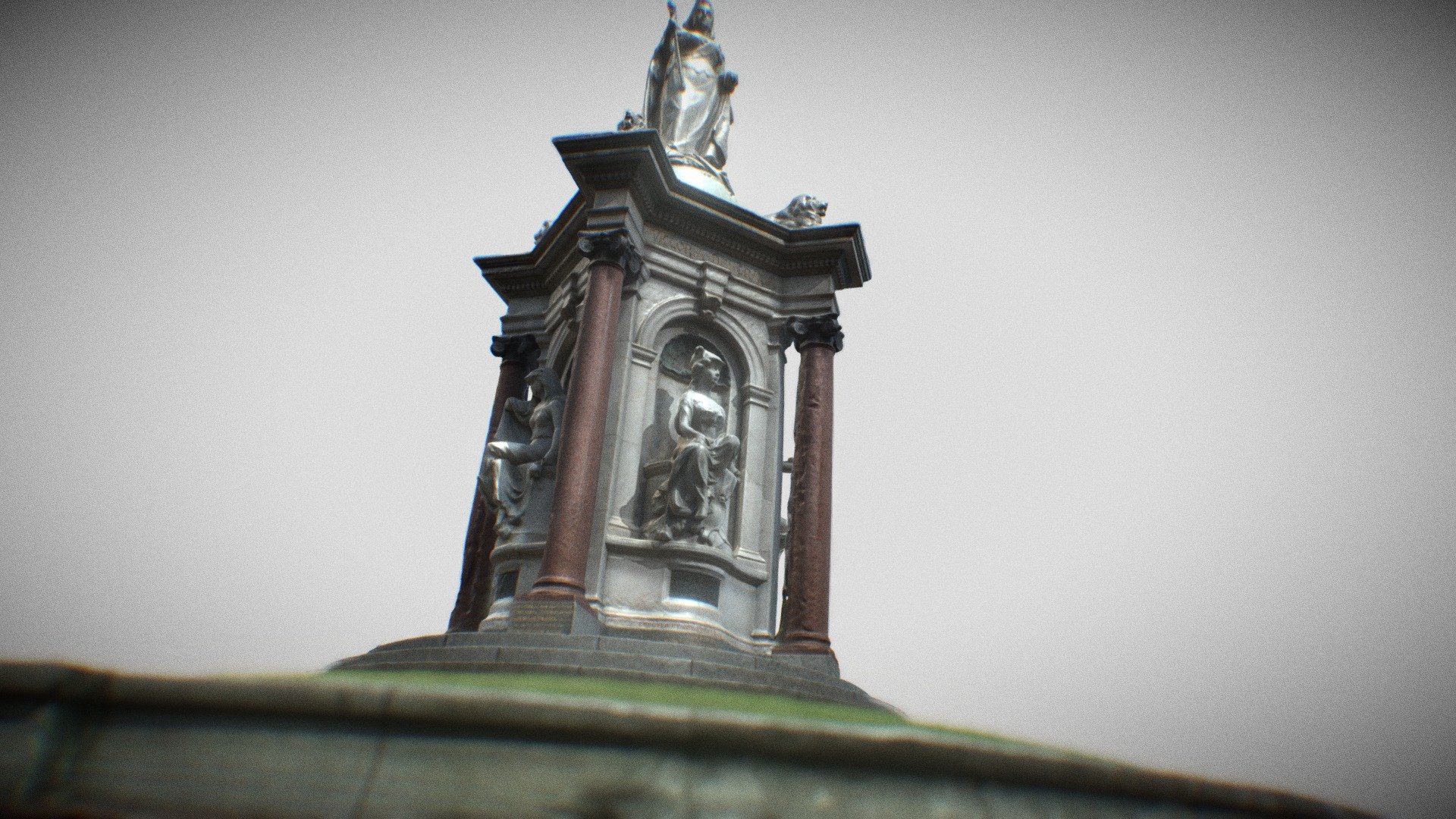 Queen Victoria Memorial, Victoria Gardens - 3D model by RPBear [52e8beb ...