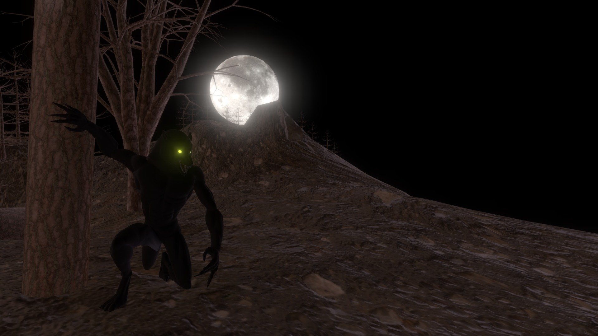 Werewolf - Download Free 3D model by mderksen [52e95ad] - Sketchfab