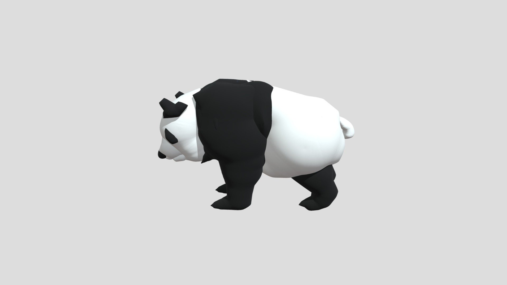 Panda - 3D model by teresaesposito46254 [52ea837] - Sketchfab