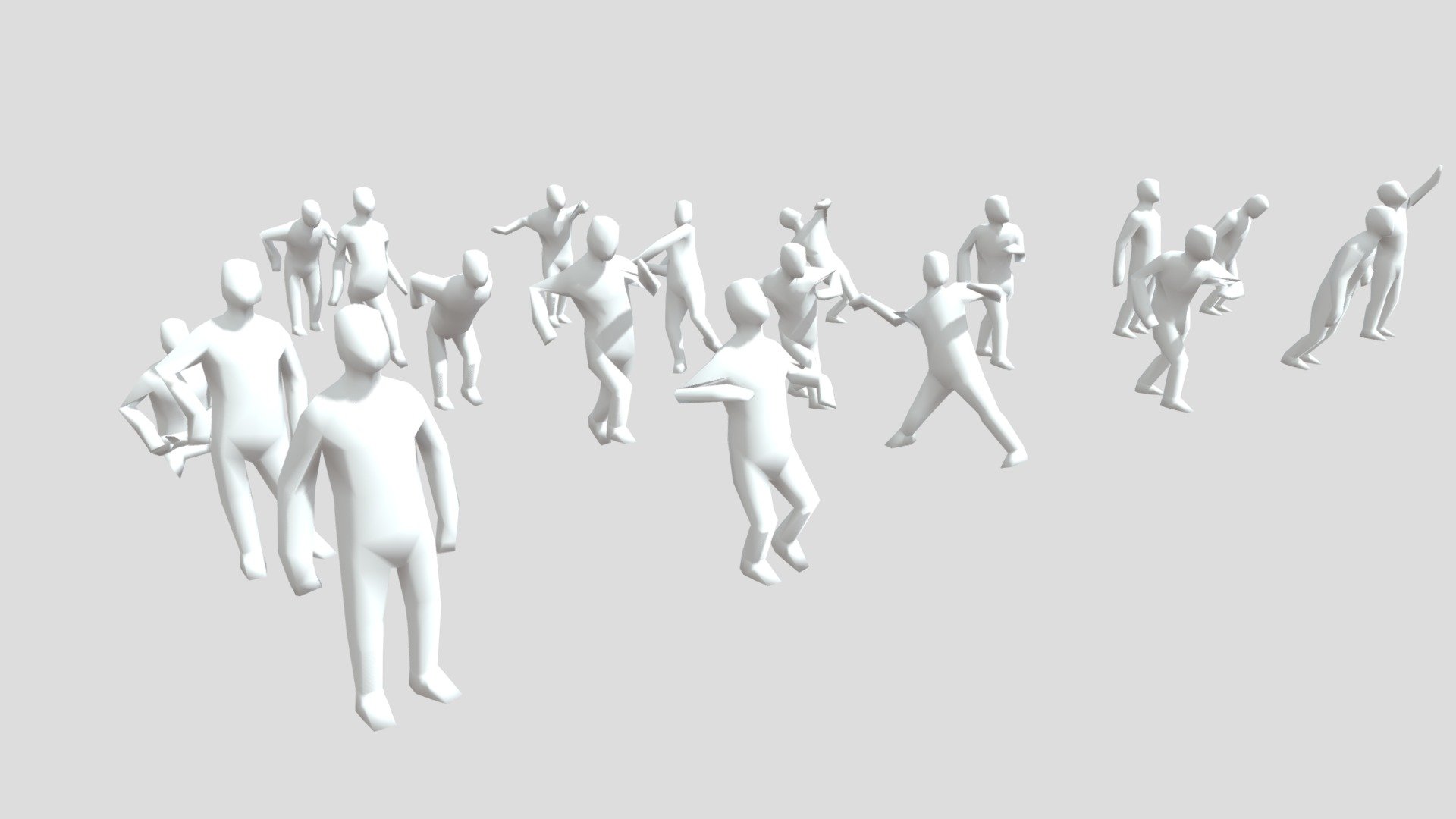 Humans - 3D model by Manopoli (@etsigonakis) [52ebdd2] - Sketchfab